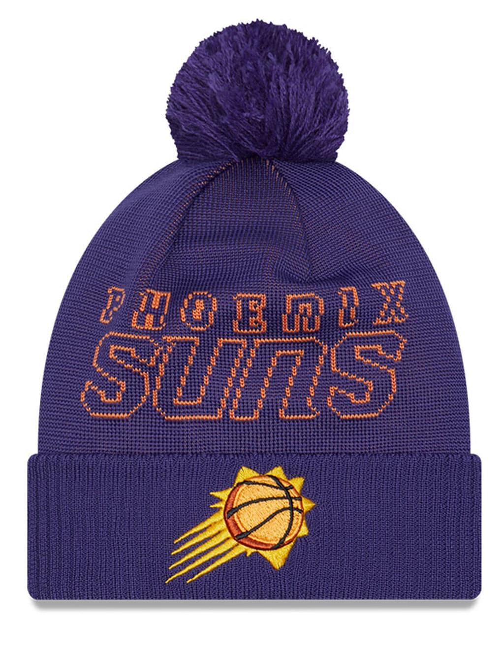 Phoenix Suns New Era NBA 23 Draft Knit Beanie - Purple | US Sports HQ
