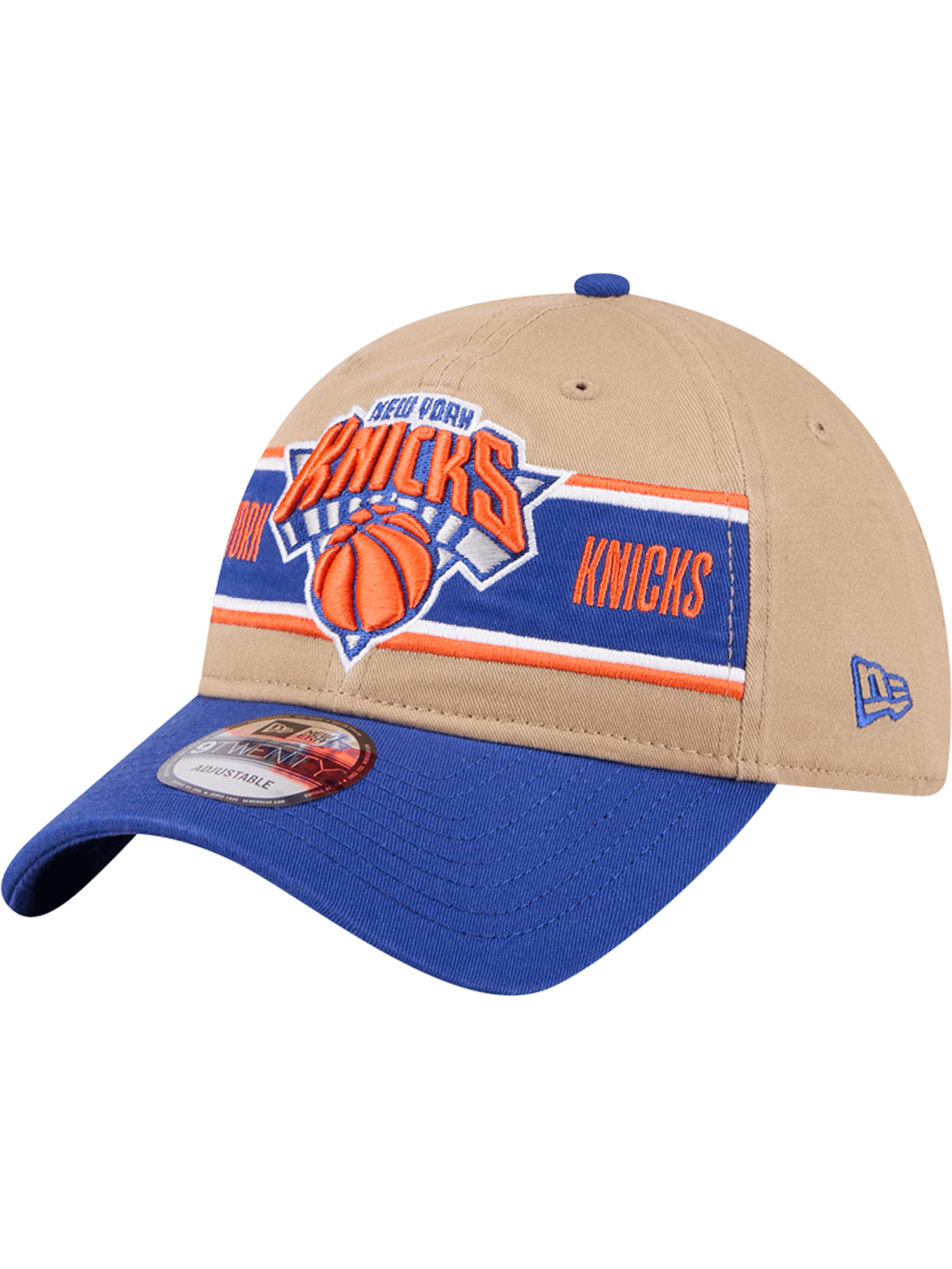 New York Knicks New Era NBA 24 Draft 9TWENTY Strapback Hat - Tan | US ...