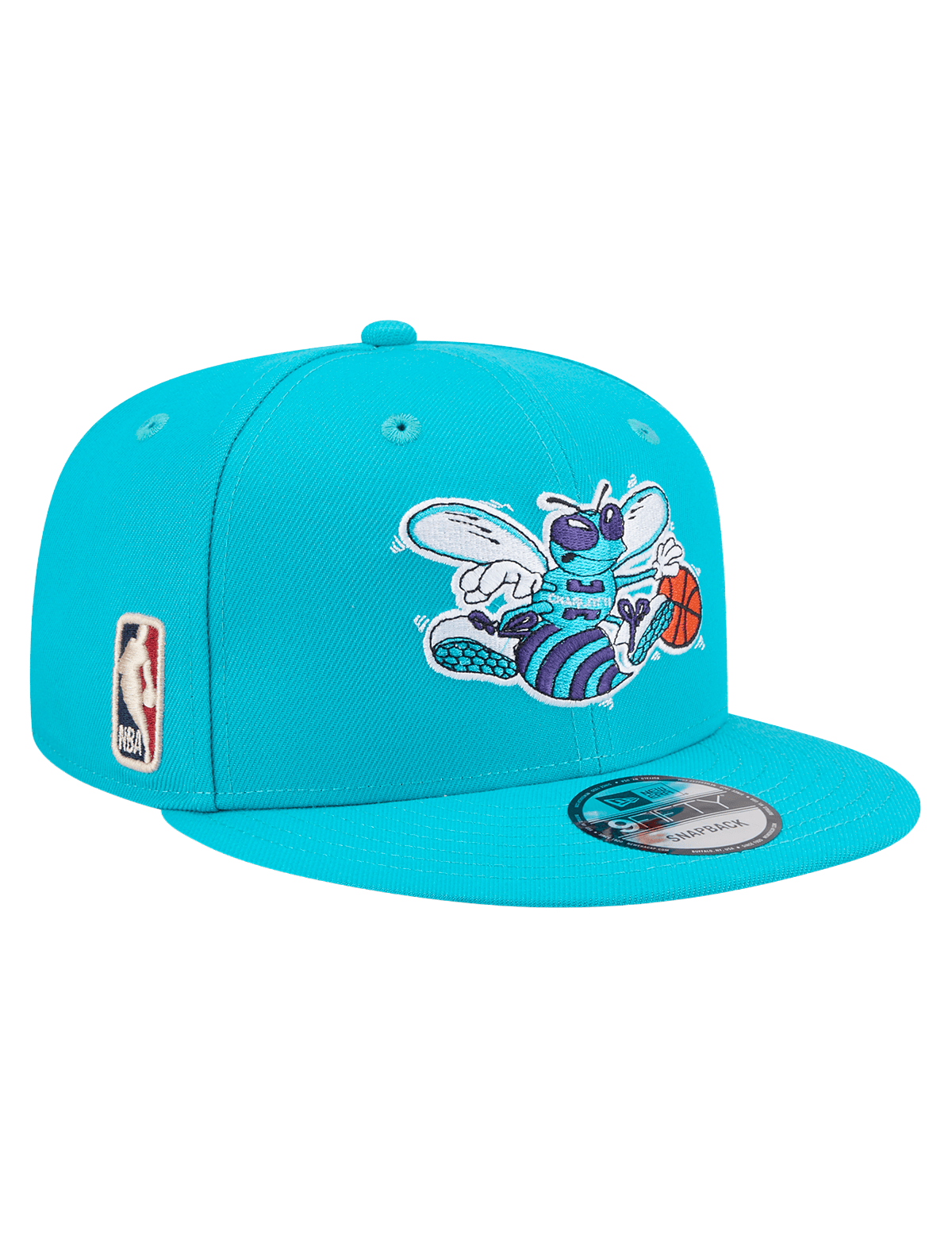Charlotte Hornets New Era NBA HWC 9FIFTY Snapback Hat - Turqoise | US ...