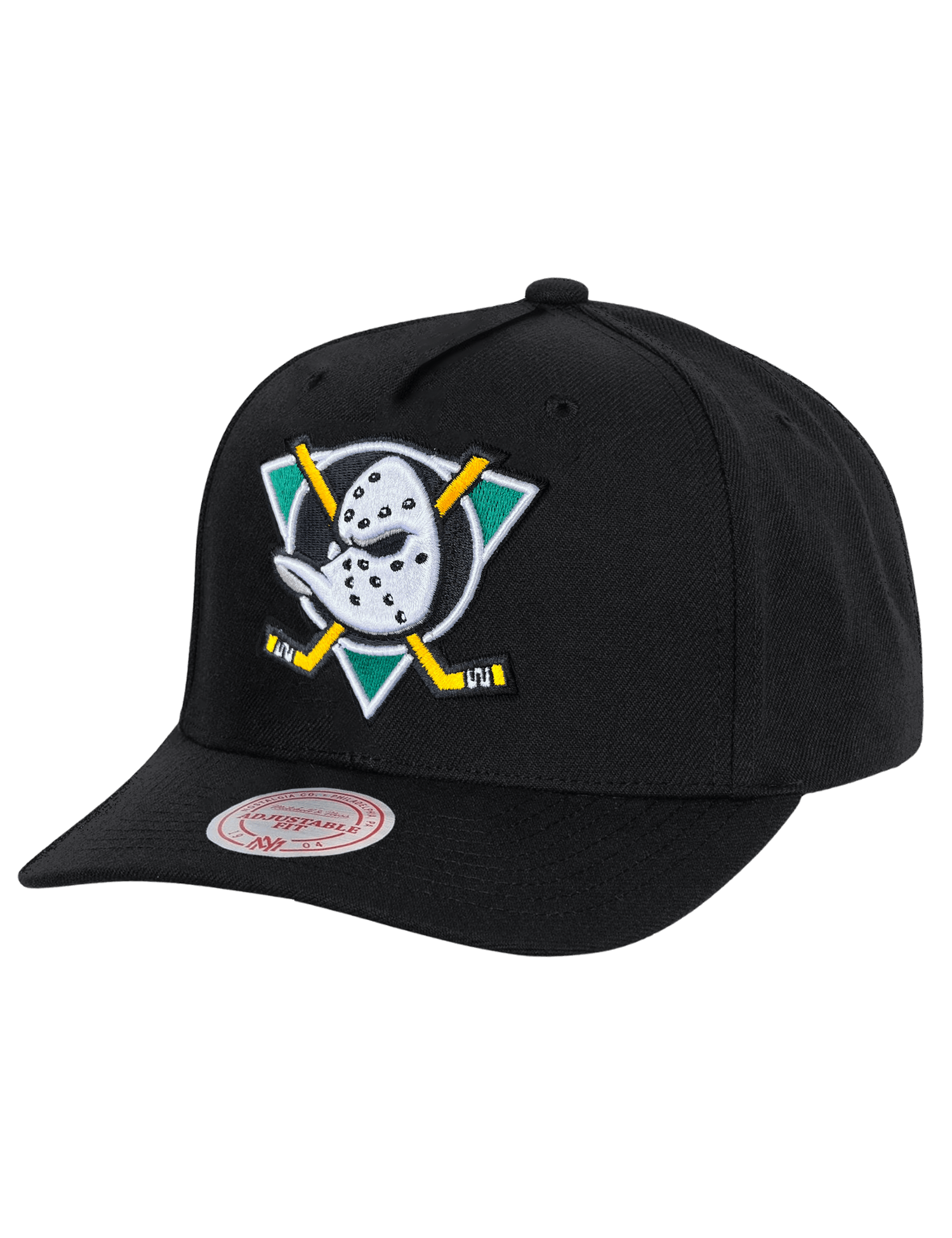 Anaheim Mighty Ducks Mitchell & Ness NHL MVP Snapback Hat - Black | US ...
