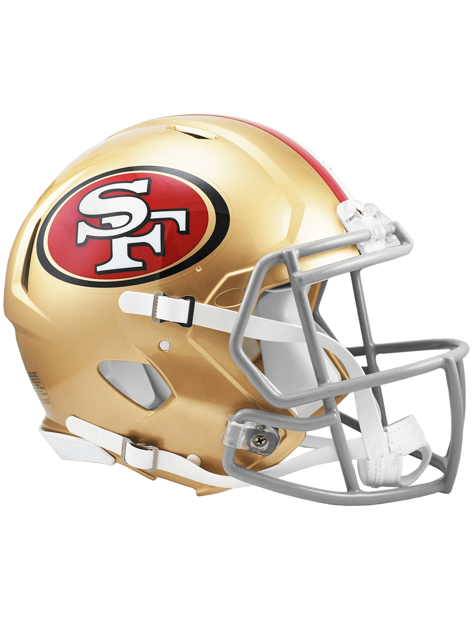 San Francisco 49ers Riddell NFL Speed Authentic Full Size Helmet | US ...