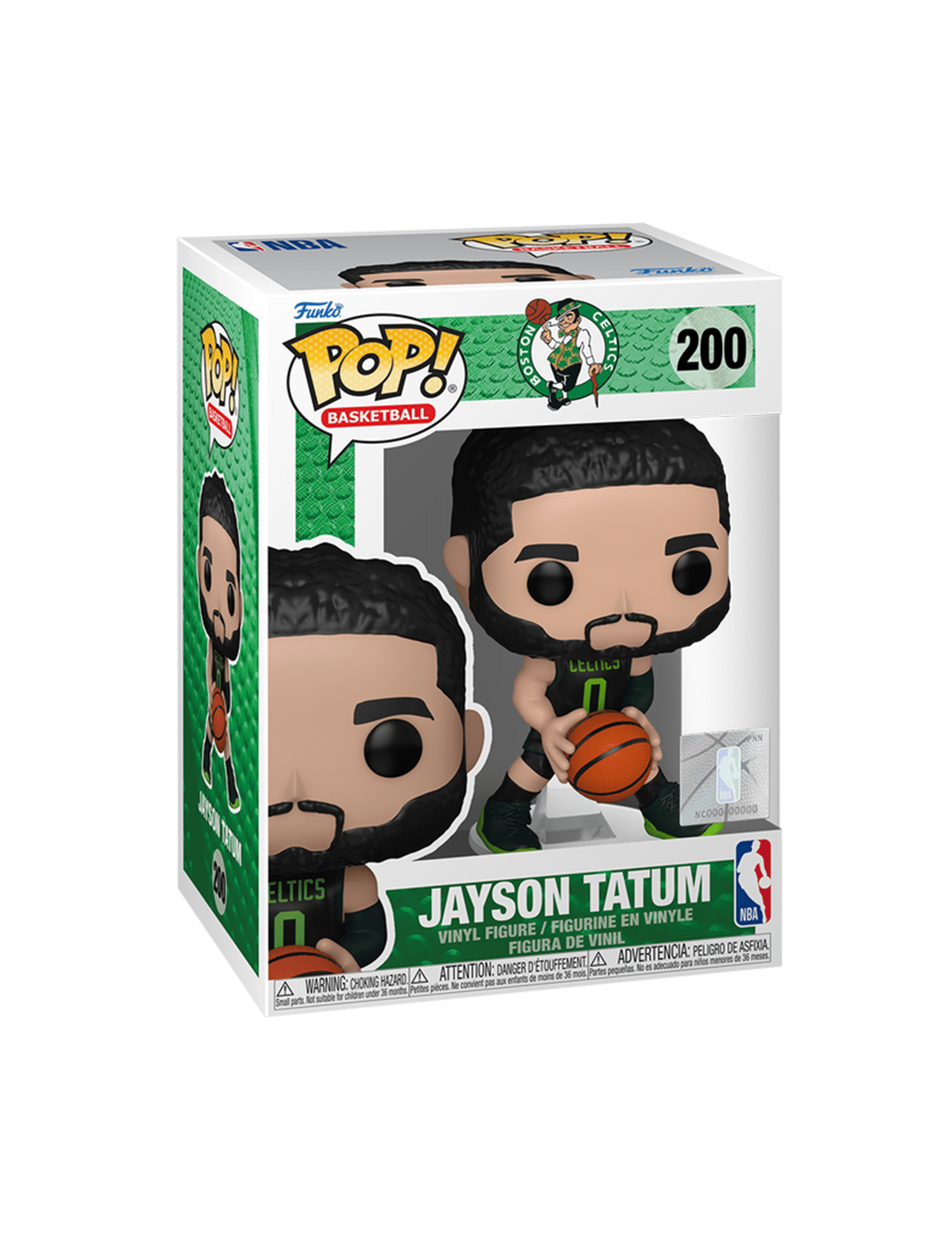 Jayson Tatum Boston Celtics Funko NBA 24-25 City Edition Pop Figure ...