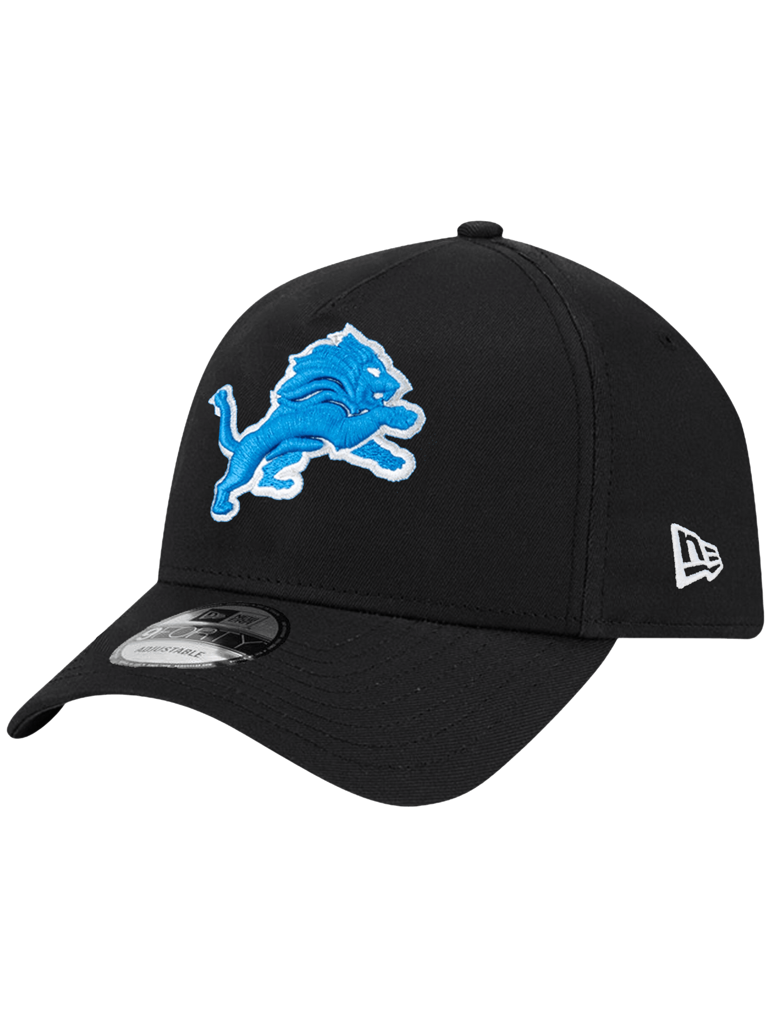 Detroit Lions New Era NFL Team 9FORTY A-Frame Snapback Hat - Black | US ...
