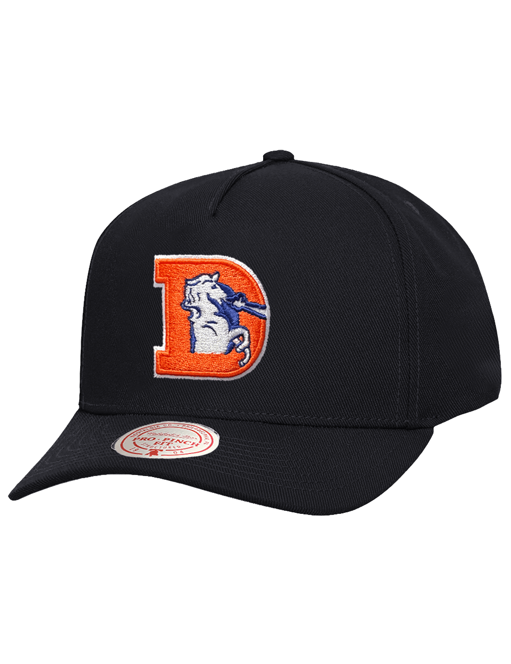 Denver Broncos Mitchell & Ness NFL Throwback Pro Pinch Snapback Hat ...