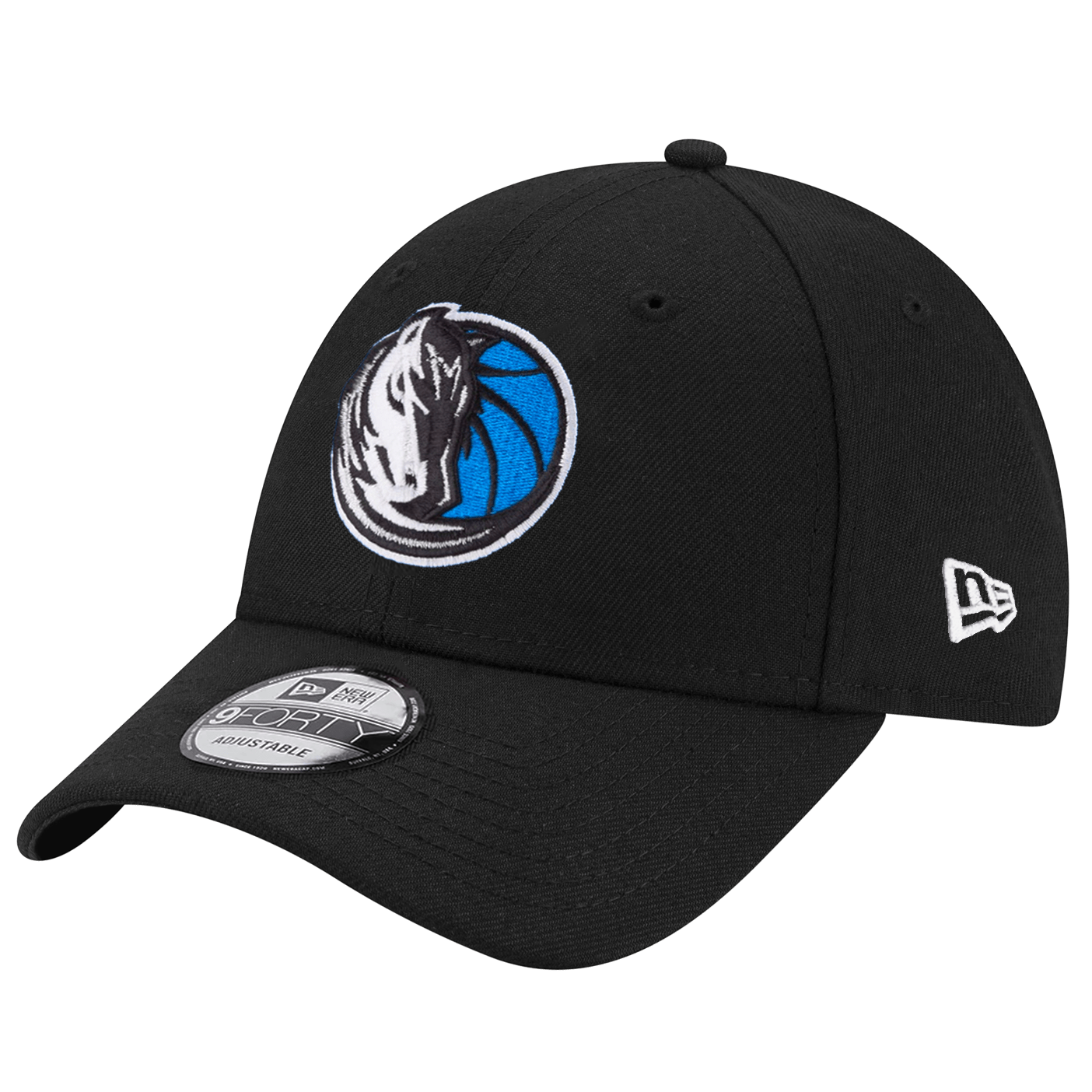 Dallas Mavericks New Era NBA Team 9FORTY Snapback Hat - Black | US ...