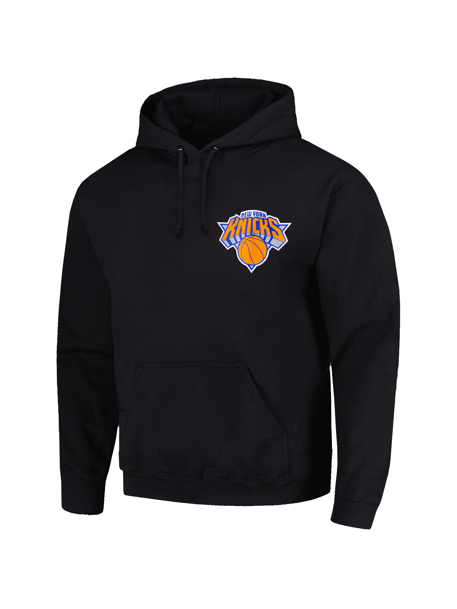New York Knicks NBA Essentials Clarkdale Hoodie Jumper - Black | US ...