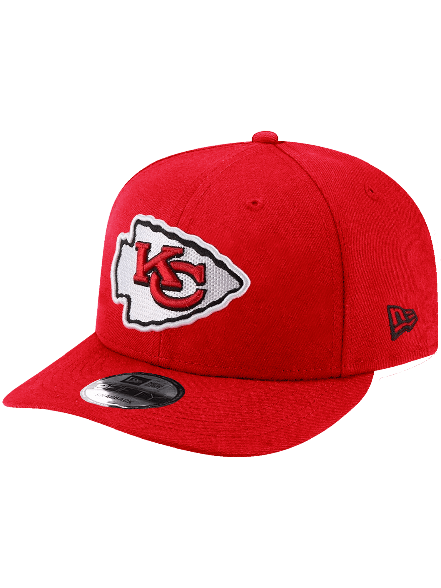 Kansas City Chiefs New Era NFL Team 9FIFTY Pre-Curved Snapback Hat - R ...
