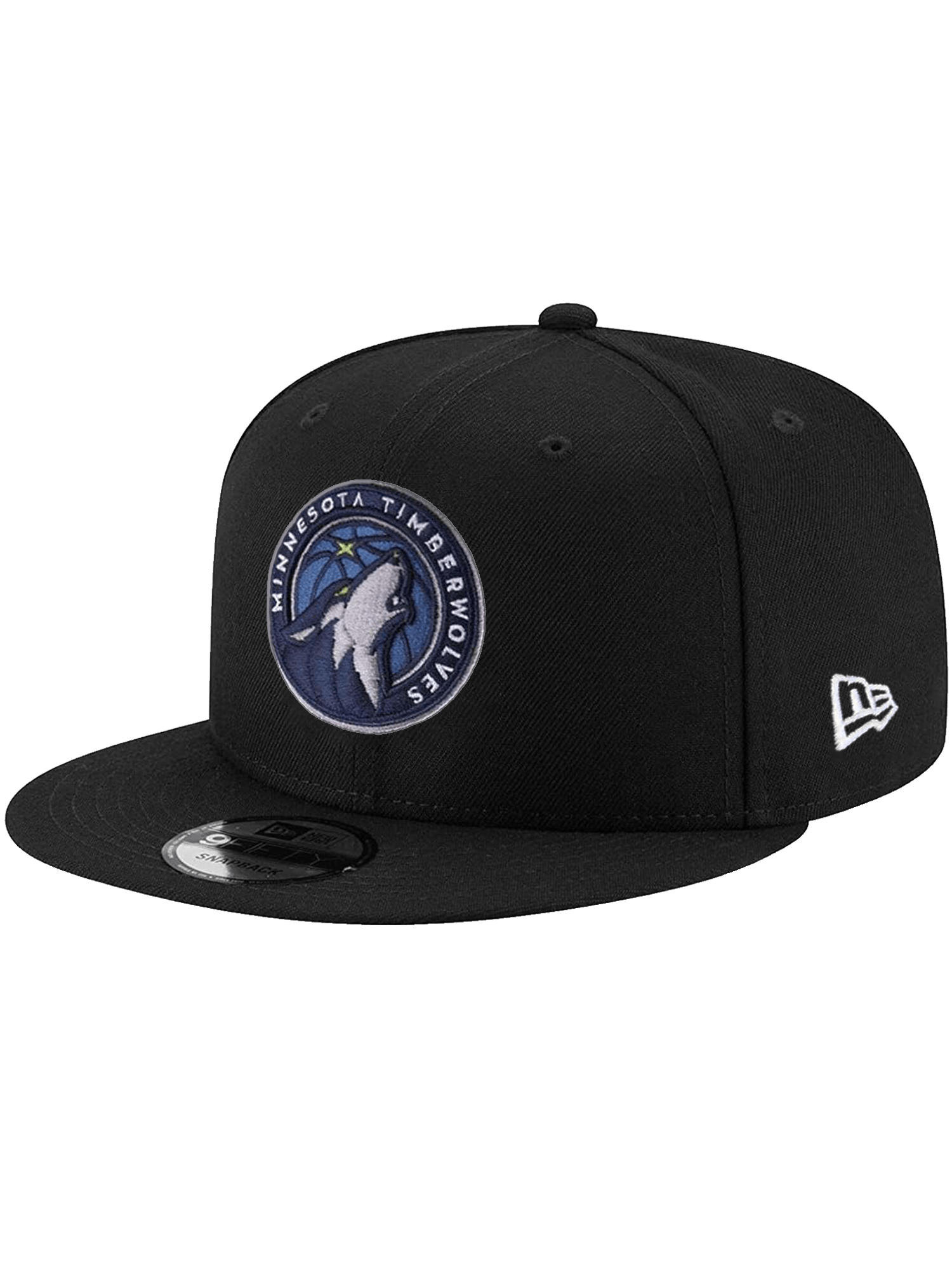 Minnesota Timberwolves New Era NBA Team 9FIFTY Snapback Hat - Black ...