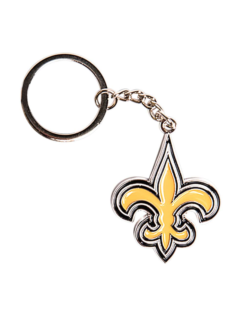 New Orleans Saints NFL Team Logo Steel Keyring | US Sports HQ
