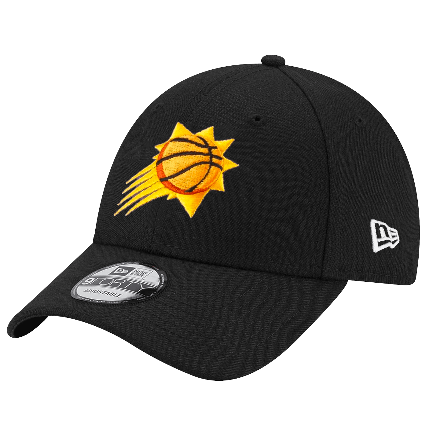 Phoenix Suns New Era NBA Team 9FORTY Snapback Hat - Black | US Sports HQ