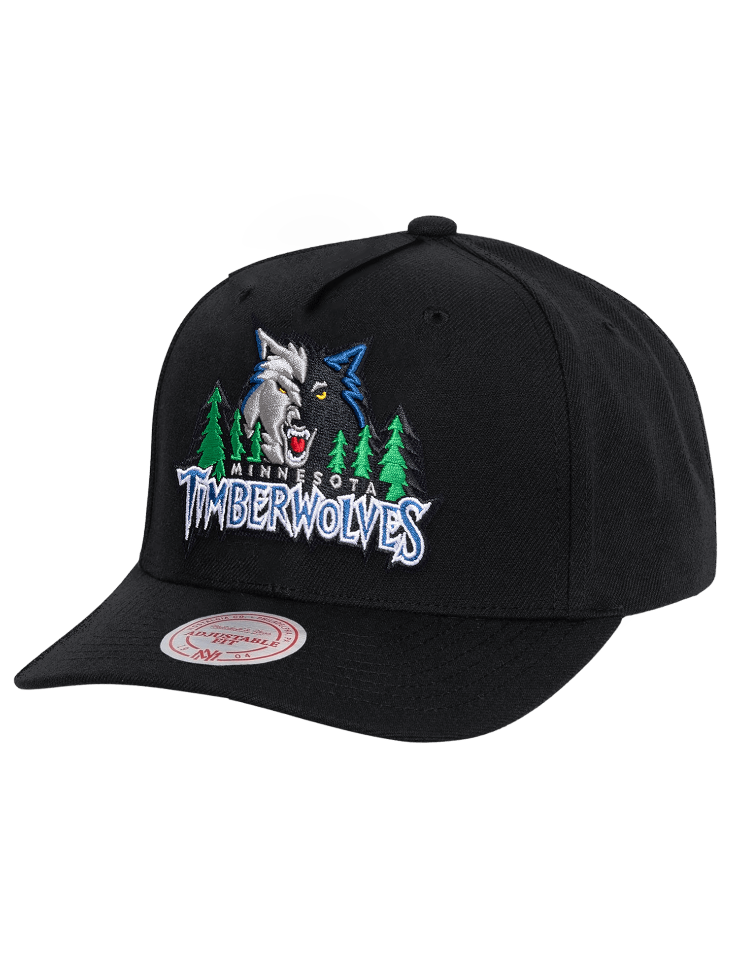 Minnesota Timberwolves Mitchell & Ness NBA HWC MVP Snapback Hat - Blac ...