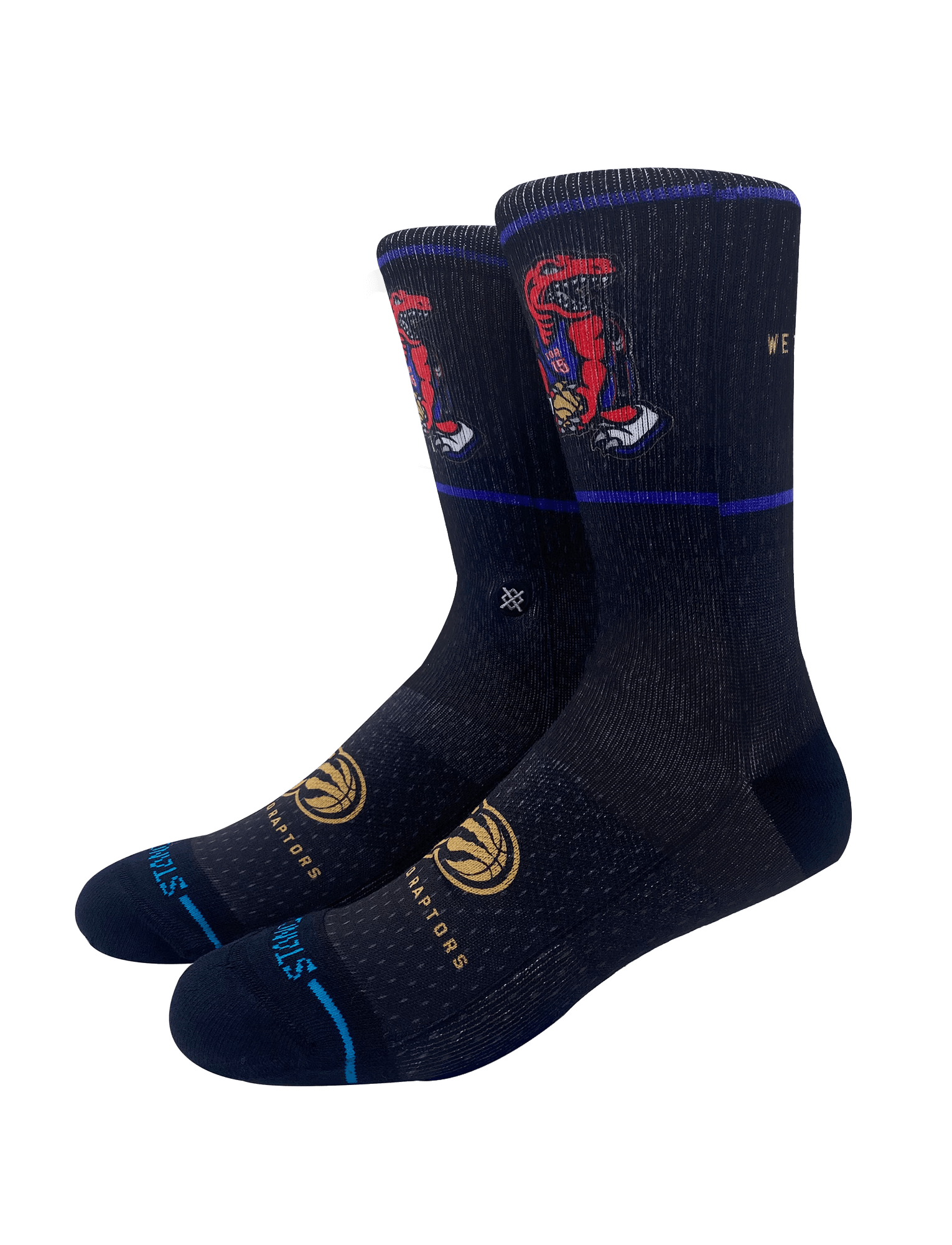 Toronto Raptors Stance NBA 24-25 City Edition Crew Socks | US Sports HQ