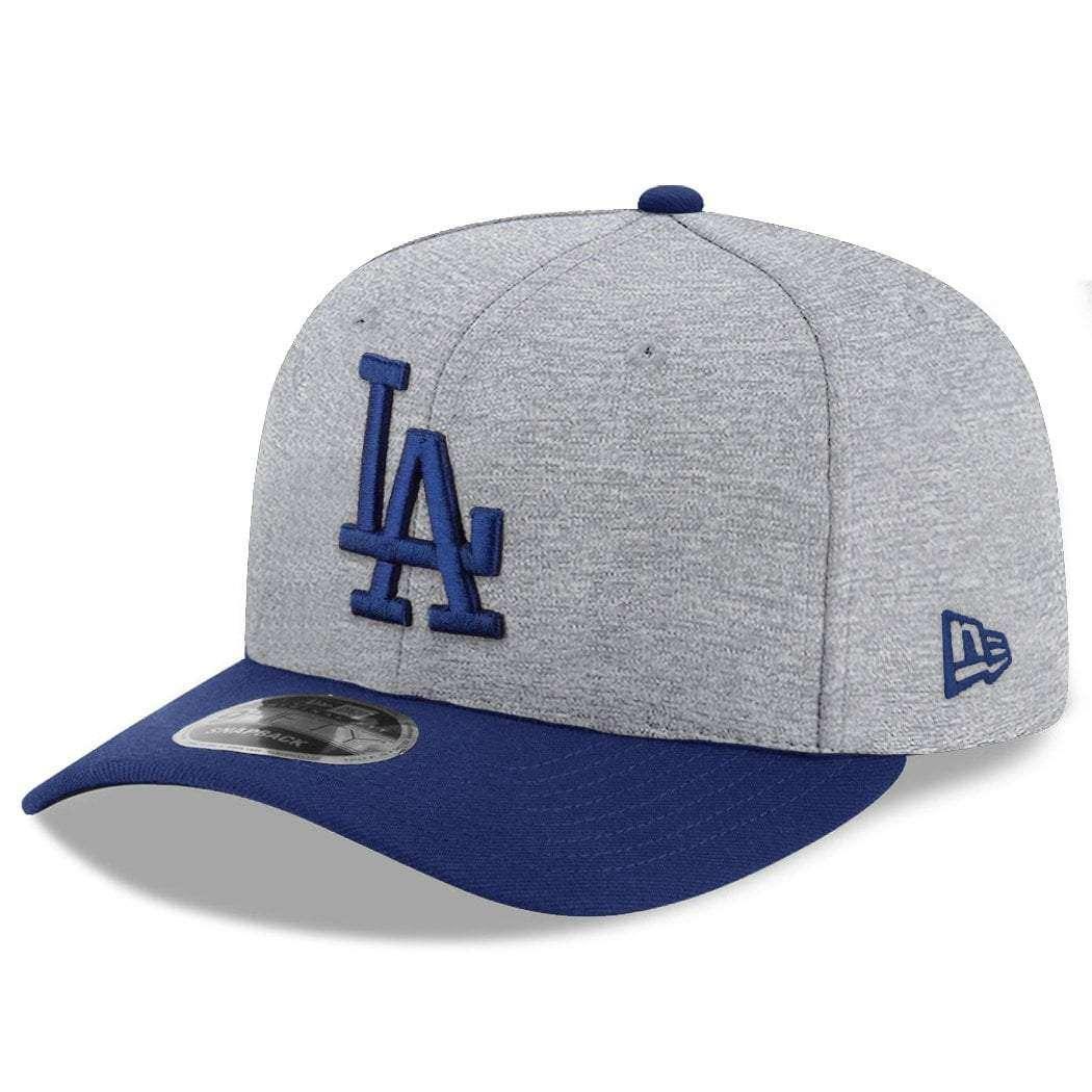 Los Angeles Dodgers New Era MLB Double Shadow Pre-Curved 9FIFTY Snapba ...