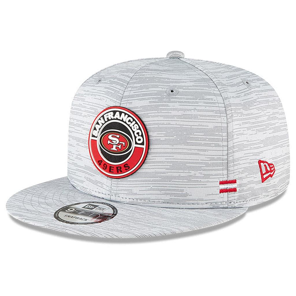 San Francisco 49ers New Era NFL 2020 Sideline 9FIFTY Snapback Hat - Gr ...