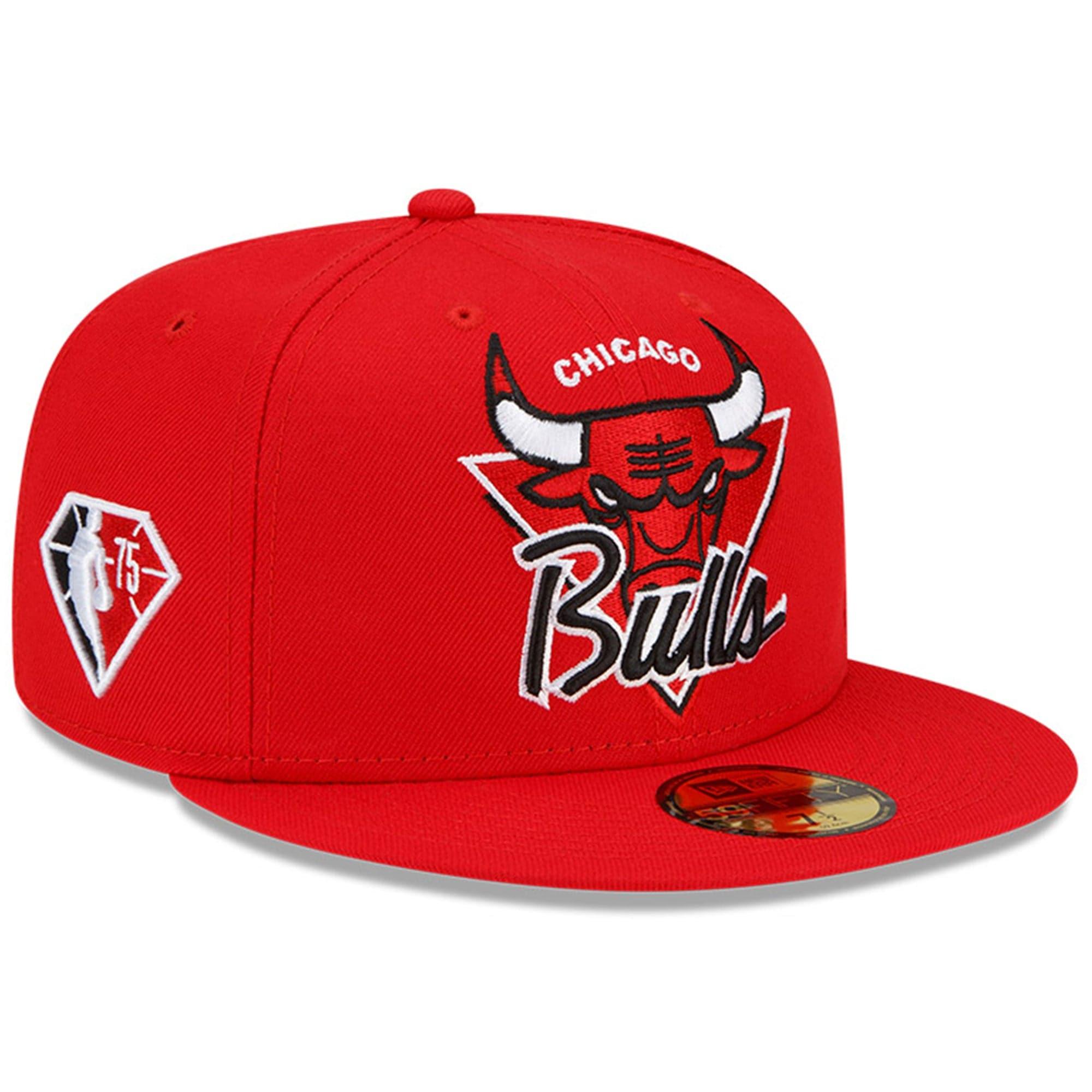 Chicago Bulls New Era 2021 NBA Tip Off 59FIFTY Fitted Hat - Red | US ...
