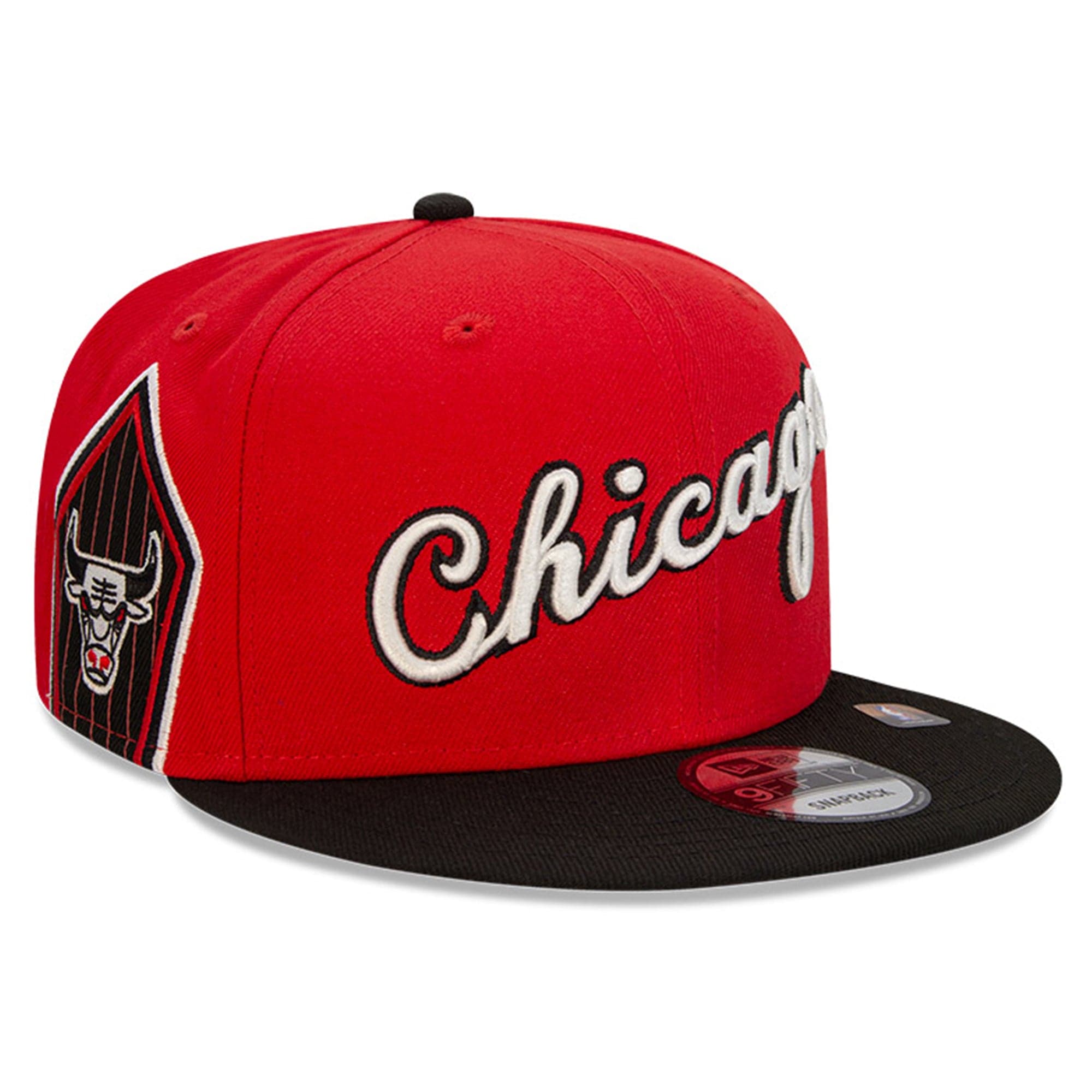 Chicago Bulls New Era NBA 21-22 City Edition 9FIFTY Snapback Hat - Red ...