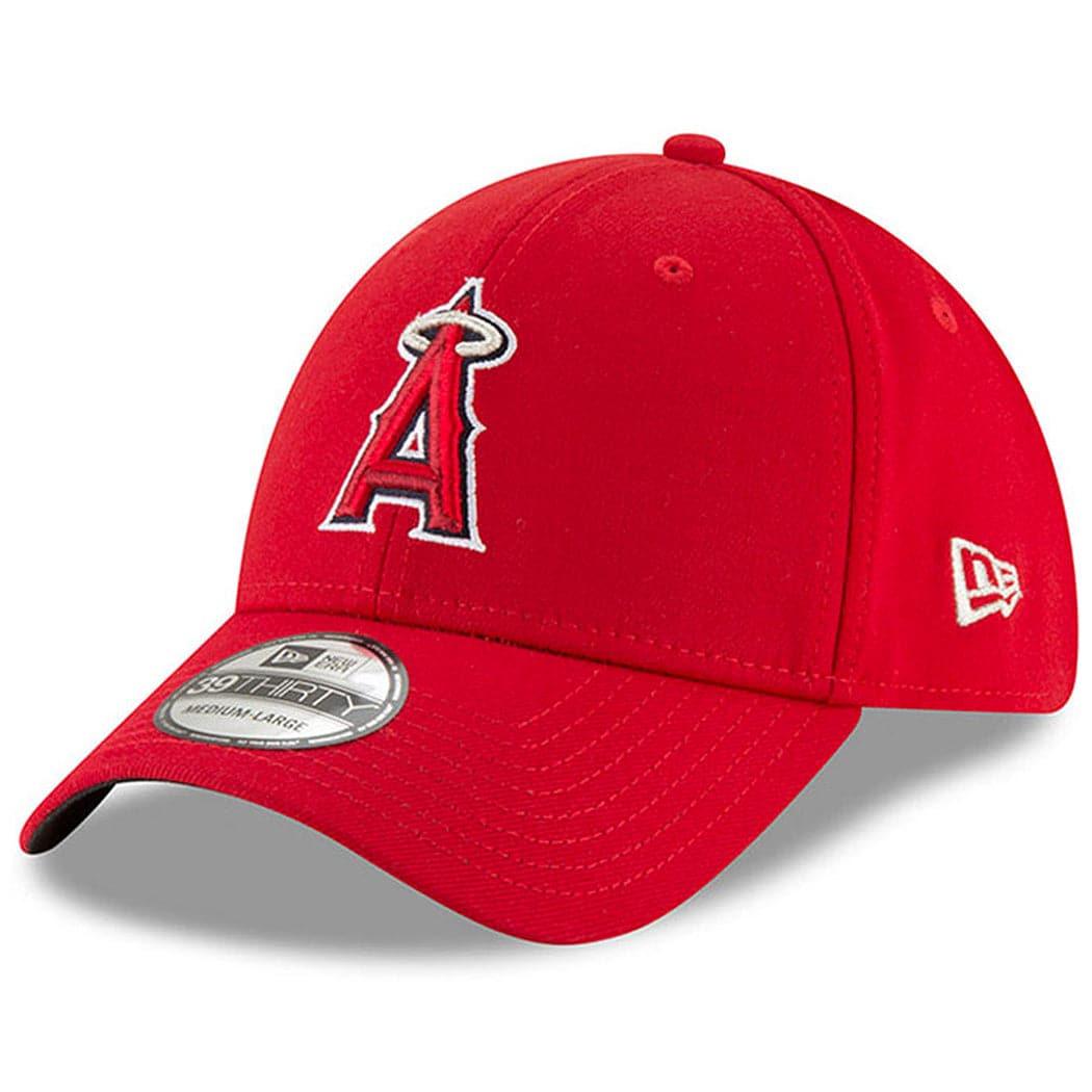 Los Angeles Angels New Era MLB Team 39THIRTY Stretch-Fit Hat - Red | US ...