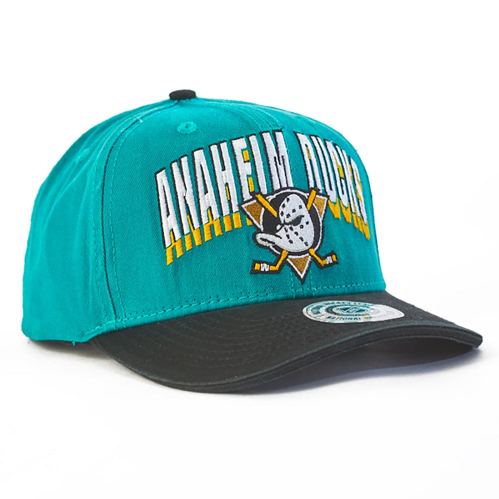 Anaheim Mighty Ducks NHL State Arch Deadstock Snapback Hat - Teal | US ...