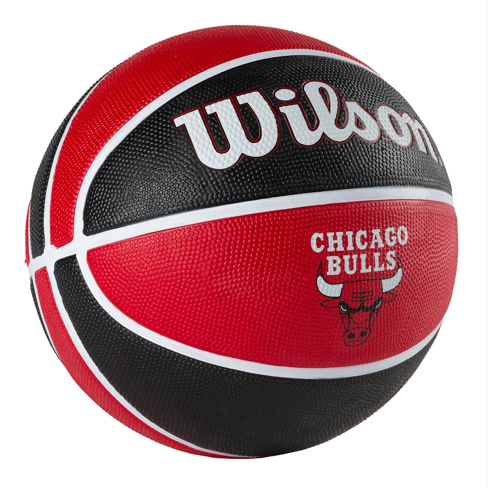 Chicago Bulls Wilson NBA Team Tribute Full Size Outdoor Basketball | US ...