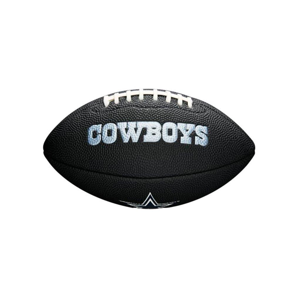 Dallas Cowboys Wilson NFL Mini Size Team Football - Black | US Sports HQ