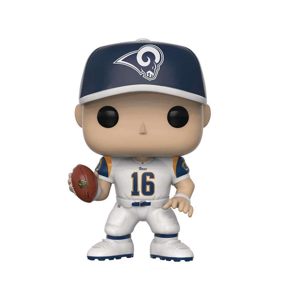 Jared Goff Los Angeles Rams NFL Funko Pop Vinyl 3.75" Figure - White ...