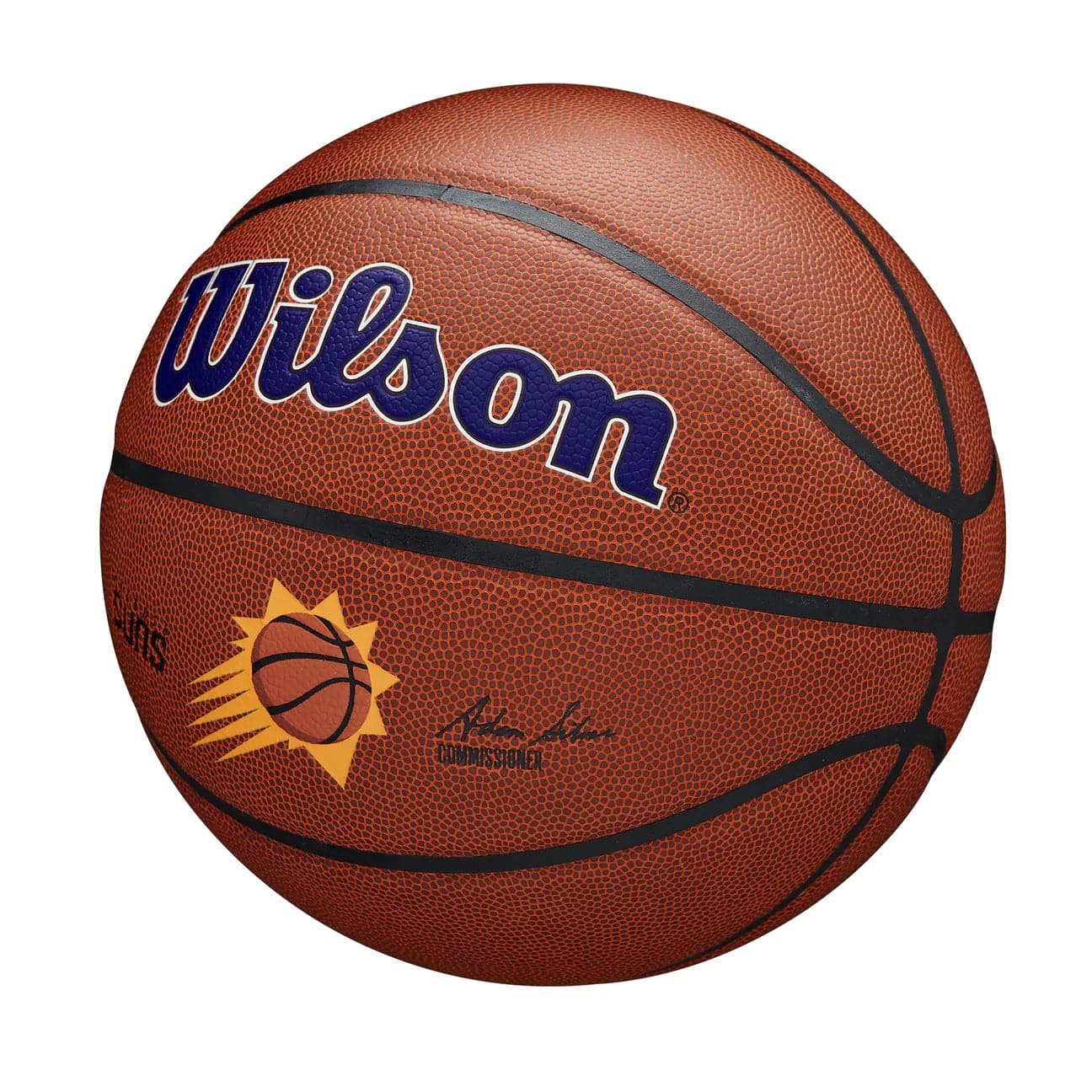 Phoenix Suns Wilson NBA Team Full Size Basketball Ball | US Sports HQ
