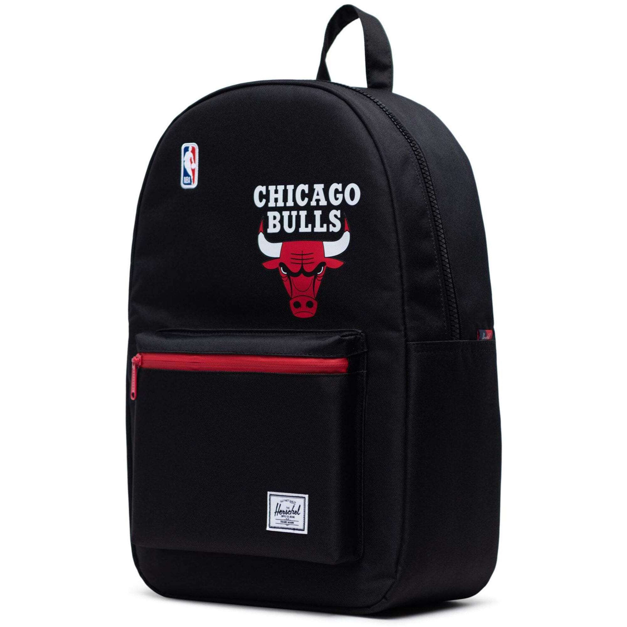 Chicago Bulls Herschel NBA Settlement Backpack - Black | US Sports HQ