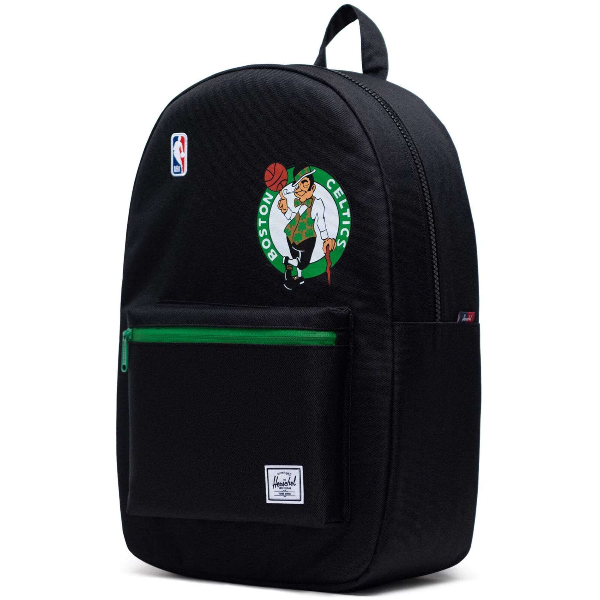 Boston Celtics Herschel NBA Settlement Backpack - Black | US Sports HQ