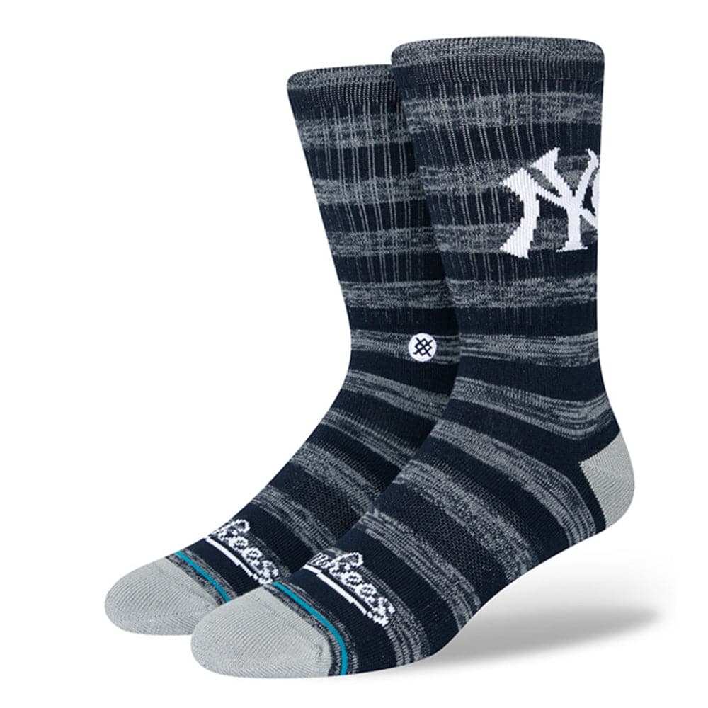 New York Yankees Stance MLB Twist Crew Socks - Navy | US Sports HQ