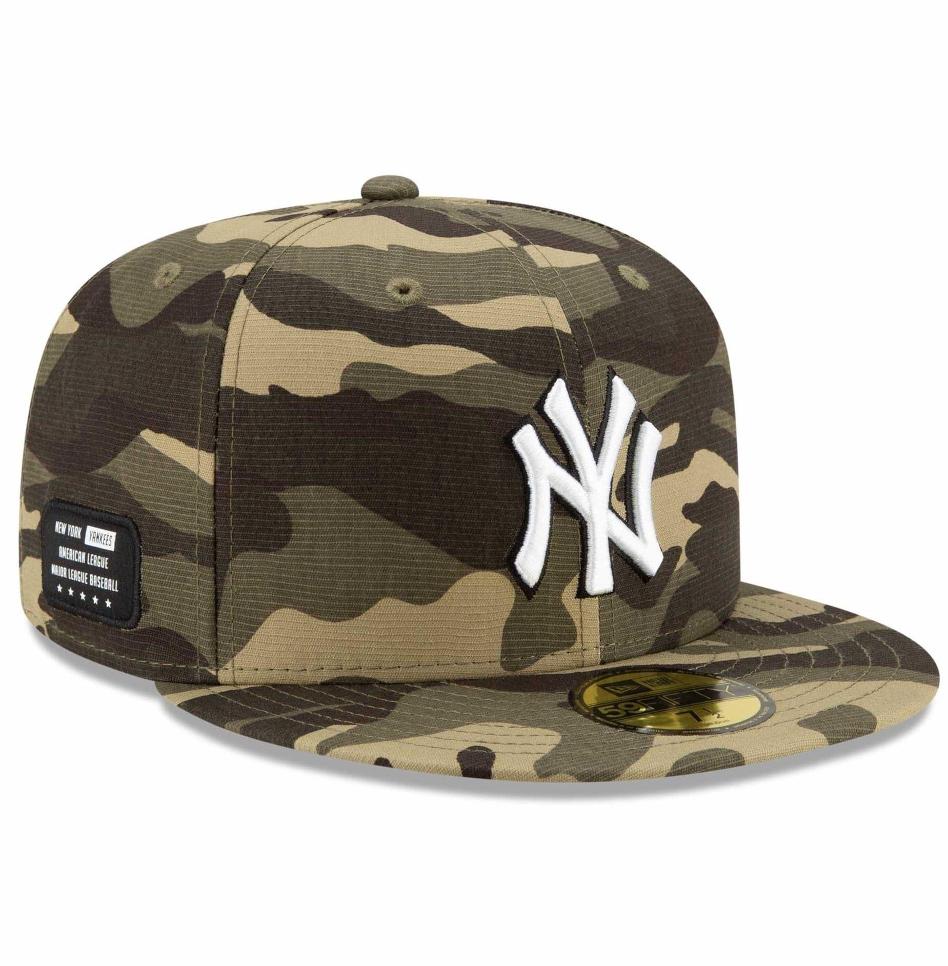 New York Yankees New Era MLB 2021 Armed Forces 59FIFTY Fitted Hat - Ca ...