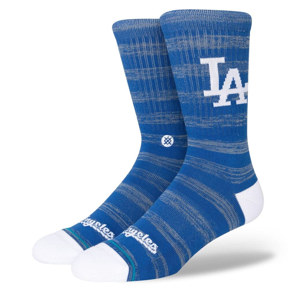 Los Angeles Dodgers Stance MLB Twist Crew Socks - Blue | US Sports HQ