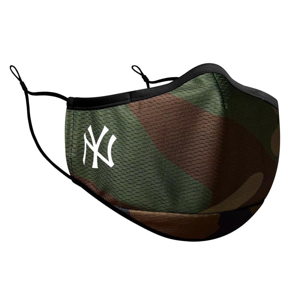 New York Yankees New Era MLB On-Field Team Logo Face Mask - Camo | US ...