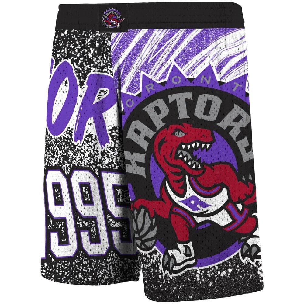 Toronto Raptors Mitchell & Ness NBA Jumbotron Subliminated Shorts | US ...